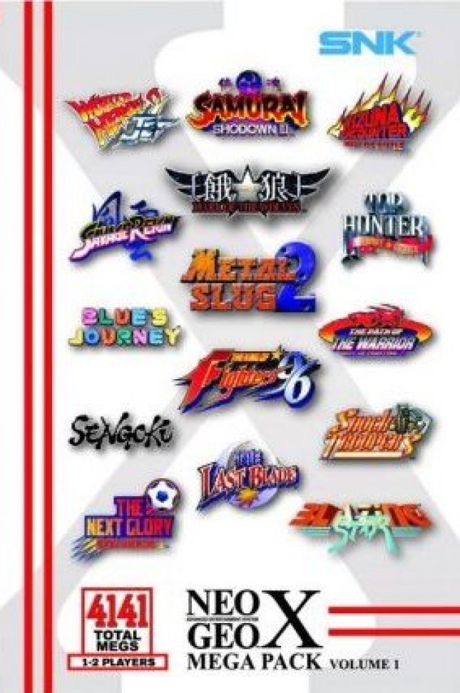 NeoGeo X Mega Pack Volume 1 - VGDB - Vídeo Game Data Base