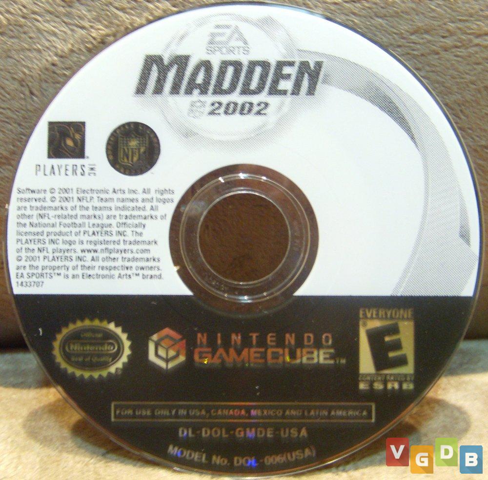 Madden NFL 2002 - VGDB - Vídeo Game Data Base