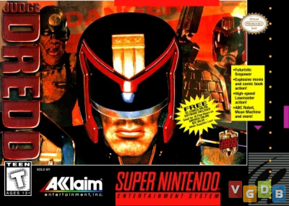 Judge Dredd - VGDB - Vídeo Game Data Base