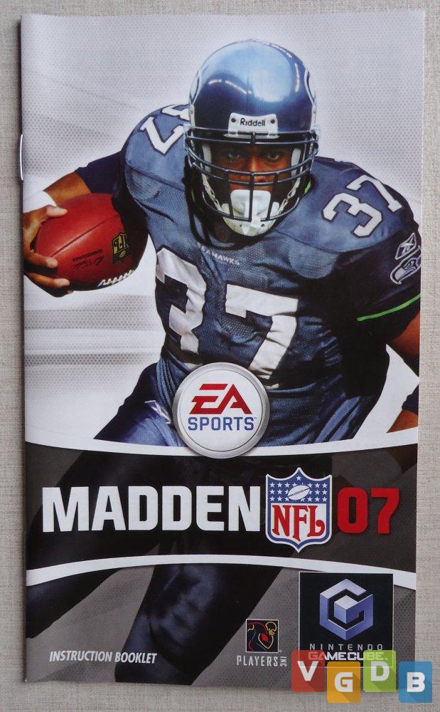 Madden NFL 07 - VGDB - Vídeo Game Data Base
