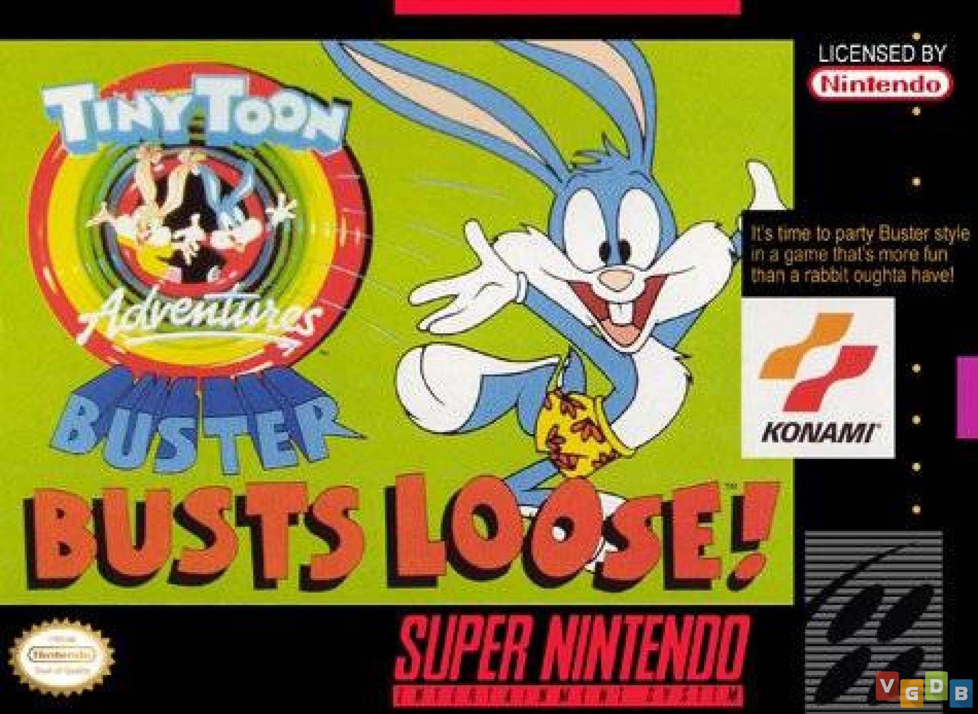 Tiny Toon Adventures: Buster Busts Loose! - VGDB - Vídeo Game Data Base Tiny Toon Adventures: Buster Busts Loose! - VGDB - Vídeo Game Data Base