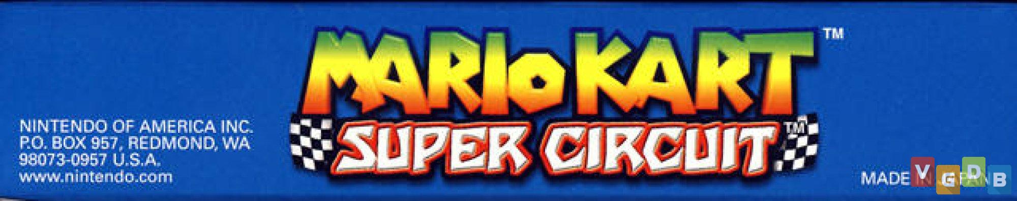 Mario Kart Super Circuit Player´s Choice Vgdb Vídeo Game Data Base