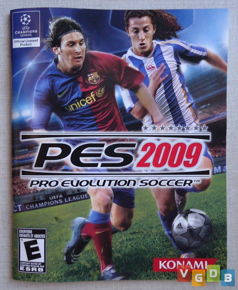 Pro Evolution Soccer 2009 - VGDB - Vídeo Game Data Base