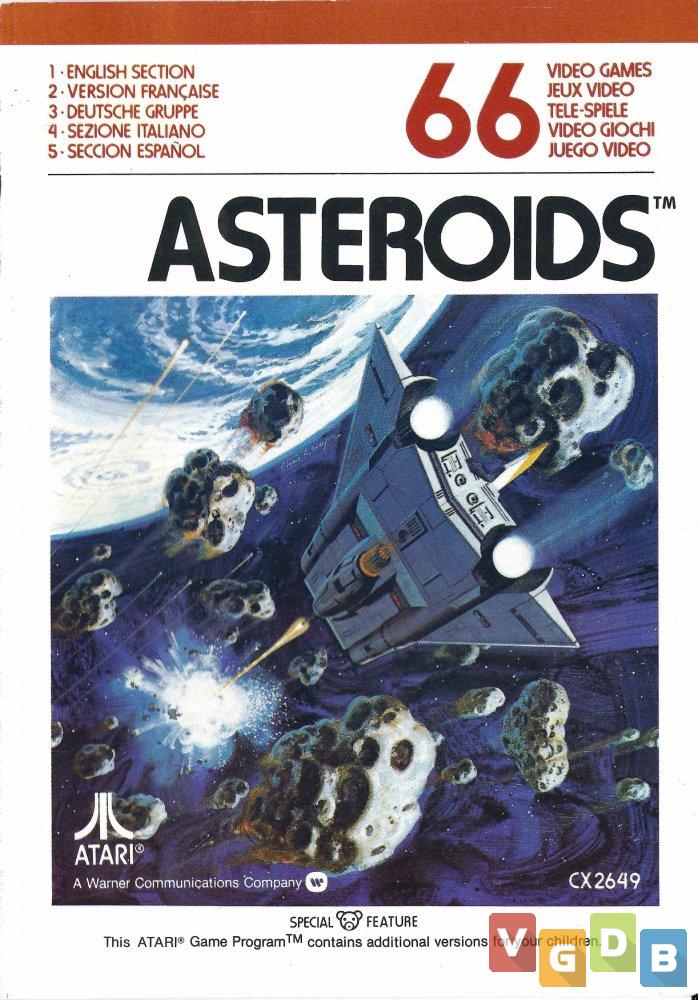Asteroids - VGDB - Vídeo Game Data Base