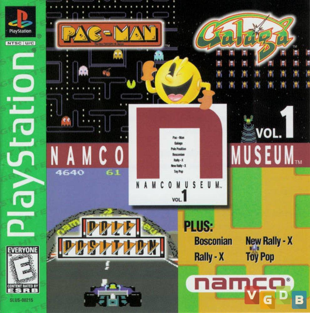 Namco Museum Vol 1 Vgdb Vídeo Game Data Base